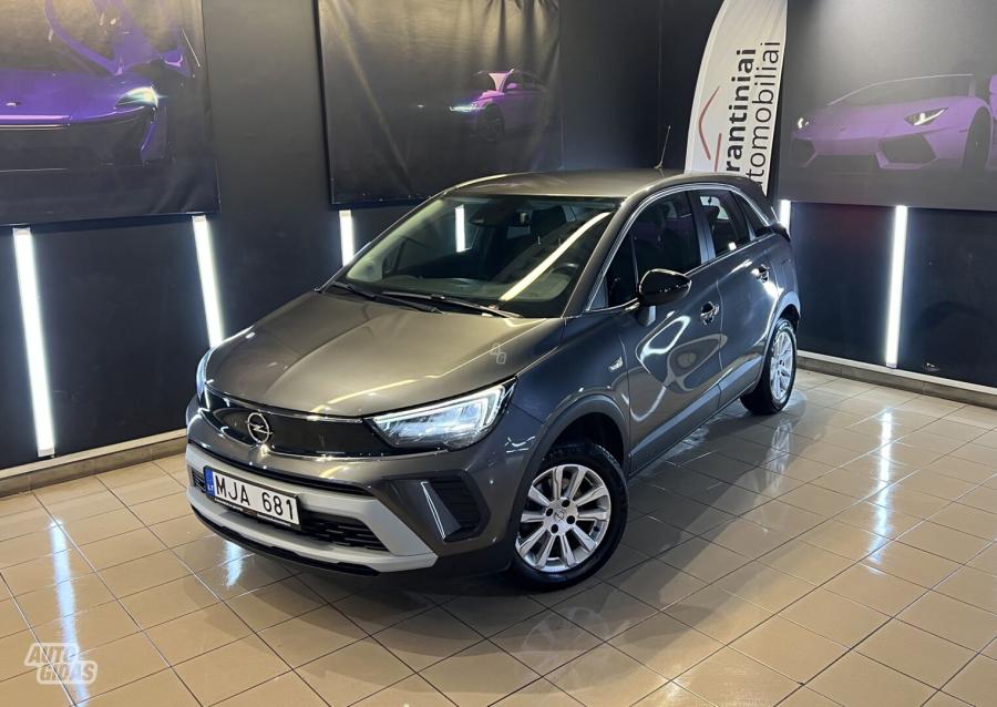 Серый Опель Crossland 2022 в Авиженяй, объемом двигателя 1.20 л и пробегом 51 тыс. км за 12950 €, фото 1 на AUTOMOTO.COM.LV