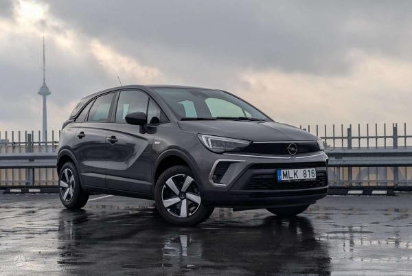 Pelēks Opel Crossland 2023 Viļņa, ar dzinēja tilpumu 1.20 L un nobraukumu 28 tūkst. km par 11500 €, foto 1 vietnē AUTOMOTO.COM.LV