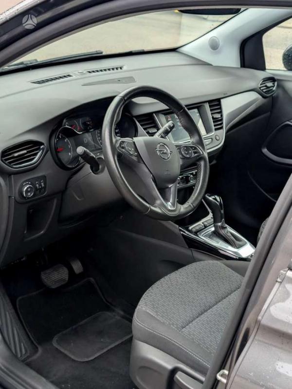 Pelēks Opel Crossland 2023 Viļņa, ar dzinēja tilpumu 1.20 L un nobraukumu 28 tūkst. km par 11500 €, foto 8 vietnē AUTOMOTO.COM.LV