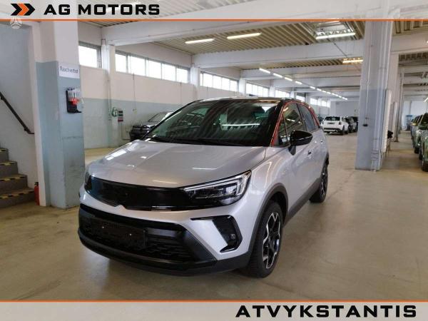 Pelēks Opel Crossland 2023 Viļņa, ar dzinēja tilpumu 1.20 L un nobraukumu 101 tūkst. km par 13000 €, foto  vietnē AUTOMOTO.COM.LV