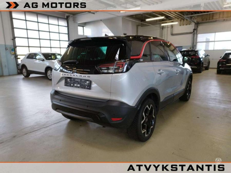 Grey Opel Crossland 2023 in Vilnius, with an engine capacity of 1.20 L and mileage of 101 thousand km for 13000 €, photo 5 on AUTOMOTO.COM.LV