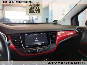 Grey Opel Crossland 2023 in Vilnius, with an engine capacity of 1.20 L and mileage of 101 thousand km for 13000 €, photo 8 on AUTOMOTO.COM.LV