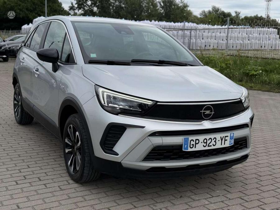 Серый Опель Crossland 2023 в Мариямполе, объемом двигателя 1.20 л и пробегом 15 тыс. км за 12342 €, фото 7 на AUTOMOTO.COM.LV
