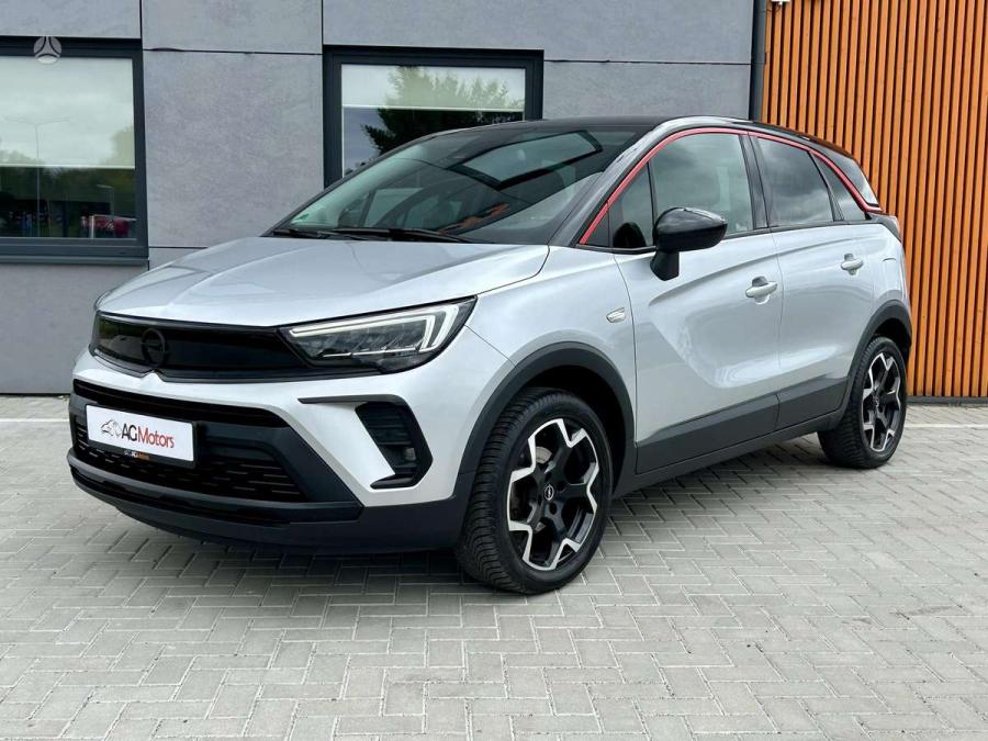 Серый Опель Crossland 2023 в Вильнюс, объемом двигателя 1.20 л и пробегом 101 тыс. км за 12500 €, фото 1 на AUTOMOTO.COM.LV