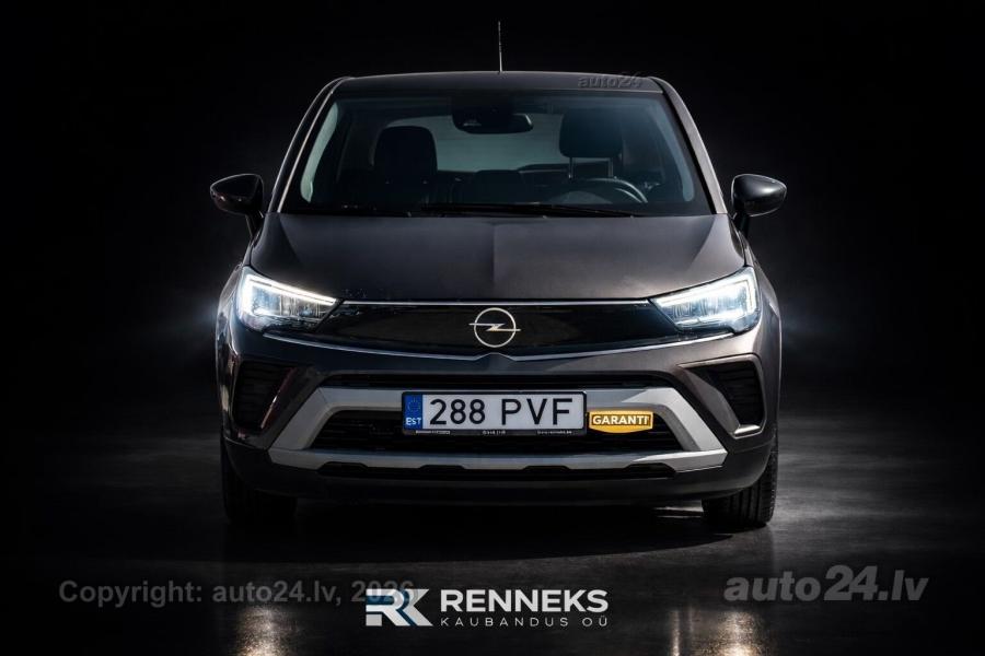 Pelēks Opel Crossland 2022 Tallina, ar dzinēja tilpumu 1.50 L un nobraukumu 95 tūkst. km par 12900 €, foto 1 vietnē AUTOMOTO.COM.LV