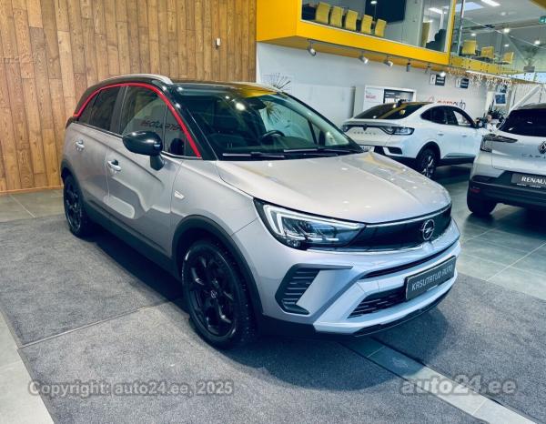 Grey Opel Crossland 2021 in Parnu, with an engine capacity of 1.20 L and mileage of 82 thousand km for 16900 €, photo 11 on AUTOMOTO.COM.LV