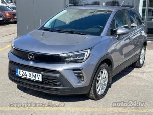 Grey Opel Crossland 2021 in Tartu, with an engine capacity of 1.20 L and mileage of 60 thousand km for 14990 €, photo  on AUTOMOTO.COM.LV
