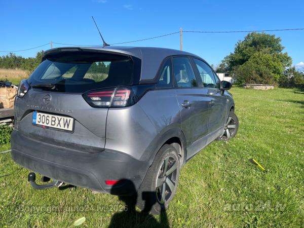 Grey Opel Crossland 2022 in Tallinn, with an engine capacity of 1.20 L and mileage of 50 thousand km for 14900 €, photo 6 on AUTOMOTO.COM.LV