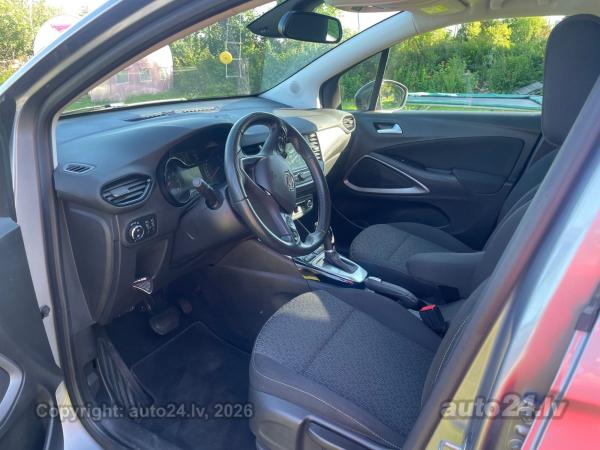Grey Opel Crossland 2022 in Tallinn, with an engine capacity of 1.20 L and mileage of 50 thousand km for 14900 €, photo 7 on AUTOMOTO.COM.LV