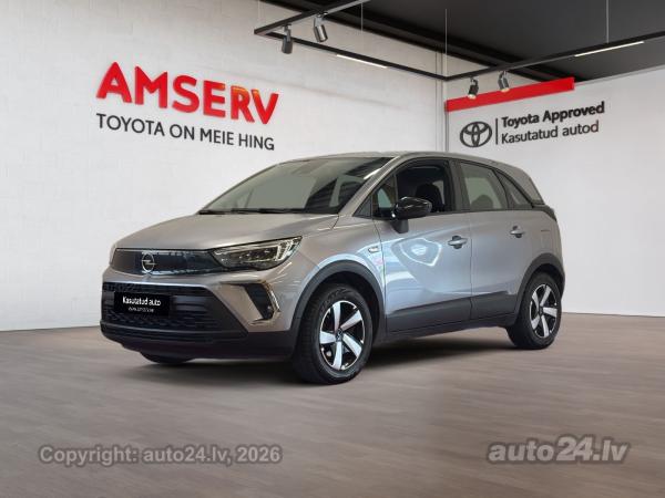 Pelēks Opel Crossland 2023 Tartu, ar dzinēja tilpumu 1.20 L un nobraukumu 69 tūkst. km par 14390 €, foto 1 vietnē AUTOMOTO.COM.LV