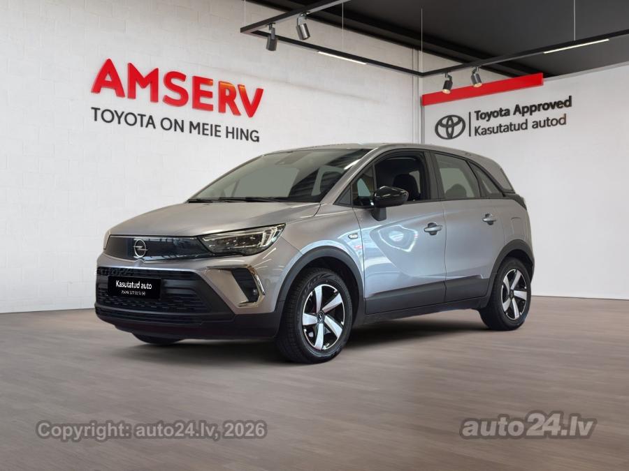 Серый Опель Crossland 2023 в Тарту, объемом двигателя 1.20 л и пробегом 69 тыс. км за 14390 €, фото 1 на AUTOMOTO.COM.LV