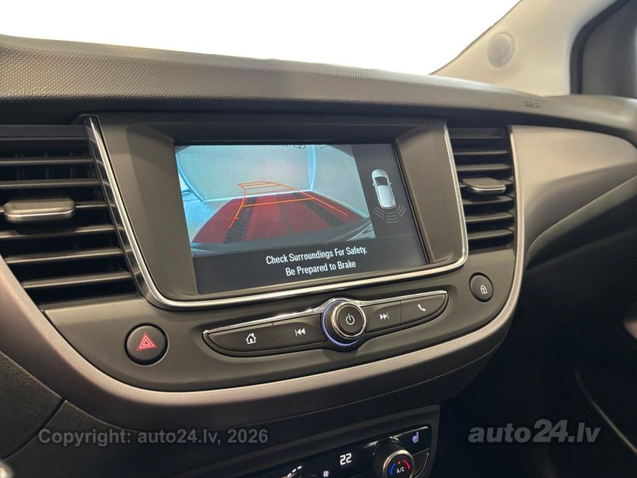 Серый Опель Crossland 2023 в Тарту, объемом двигателя 1.20 л и пробегом 69 тыс. км за 14390 €, фото 15 на AUTOMOTO.COM.LV