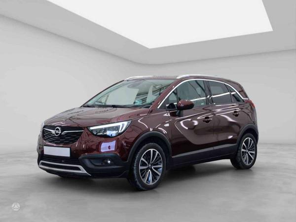 Red Opel Crossland 2018 in Kaunas, with an engine capacity of 1.20 L and mileage of 145 thousand km for 8990 €, photo 1 on AUTOMOTO.COM.LV