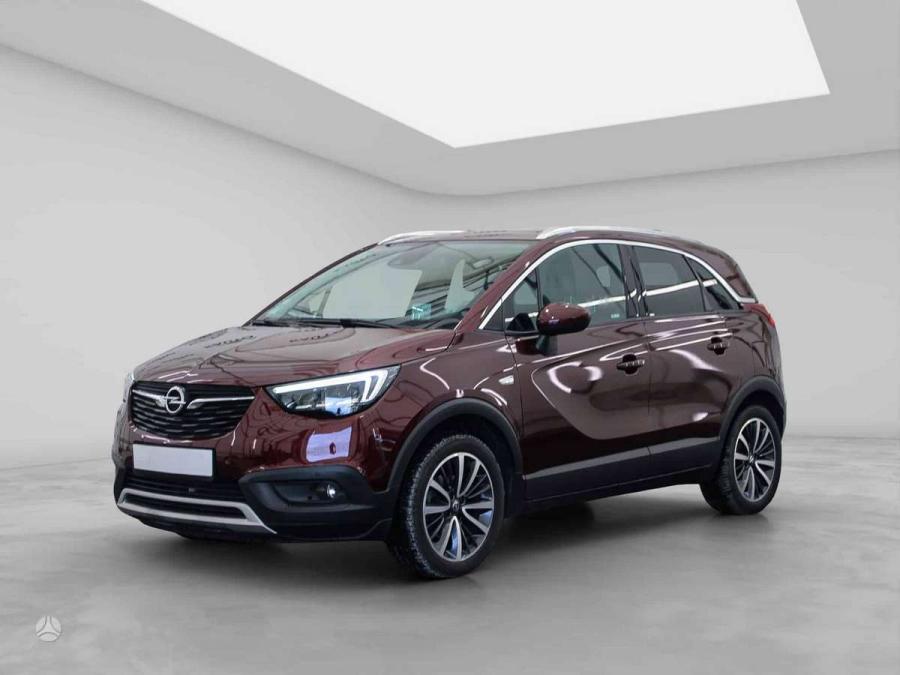 Red Opel Crossland 2018 in Kaunas, with an engine capacity of 1.20 L and mileage of 145 thousand km for 8990 €, photo 1 on AUTOMOTO.COM.LV