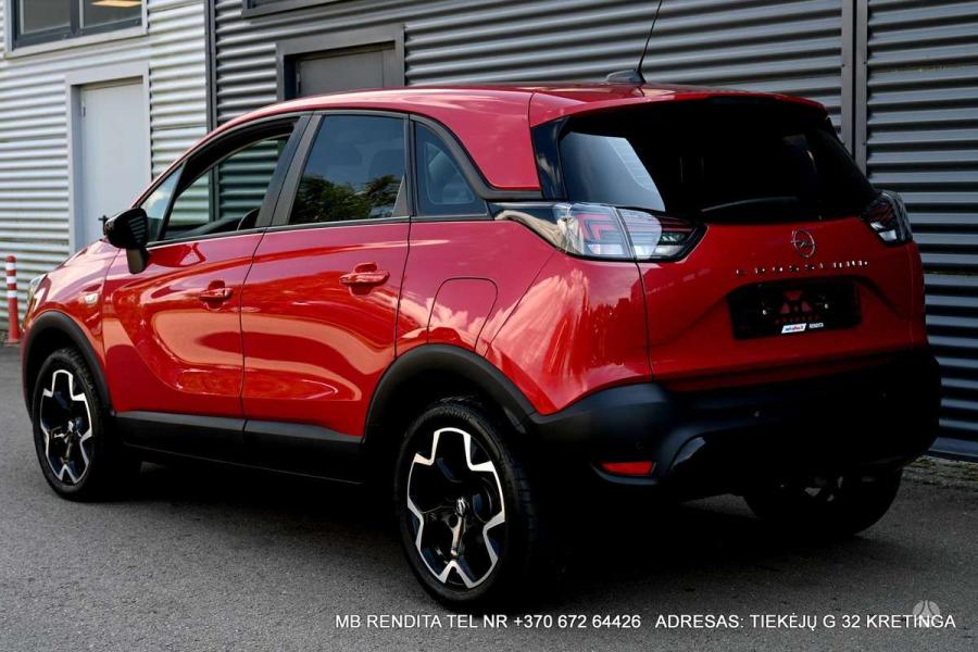 Sarkans Opel Crossland 2022 Kretinga, ar dzinēja tilpumu 1.20 L un nobraukumu 27 tūkst. km par 13499 €, foto 12 vietnē AUTOMOTO.COM.LV