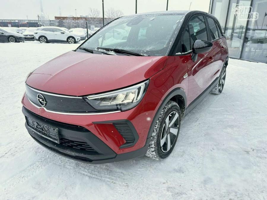 Sarkans Opel Crossland 2022 Kauņa, ar dzinēja tilpumu 1.20 L un nobraukumu 149 tūkst. km par 10500 €, foto 1 vietnē AUTOMOTO.COM.LV
