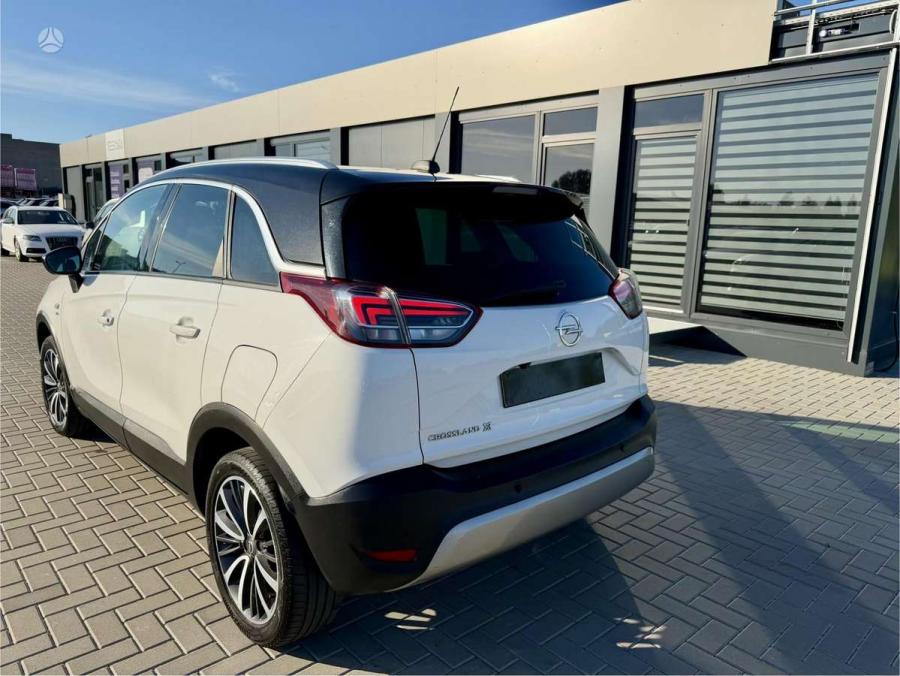 White Opel Crossland 2019 in Taurage, with an engine capacity of 1.20 L and mileage of 119 thousand km for 7500 €, photo 7 on AUTOMOTO.COM.LV