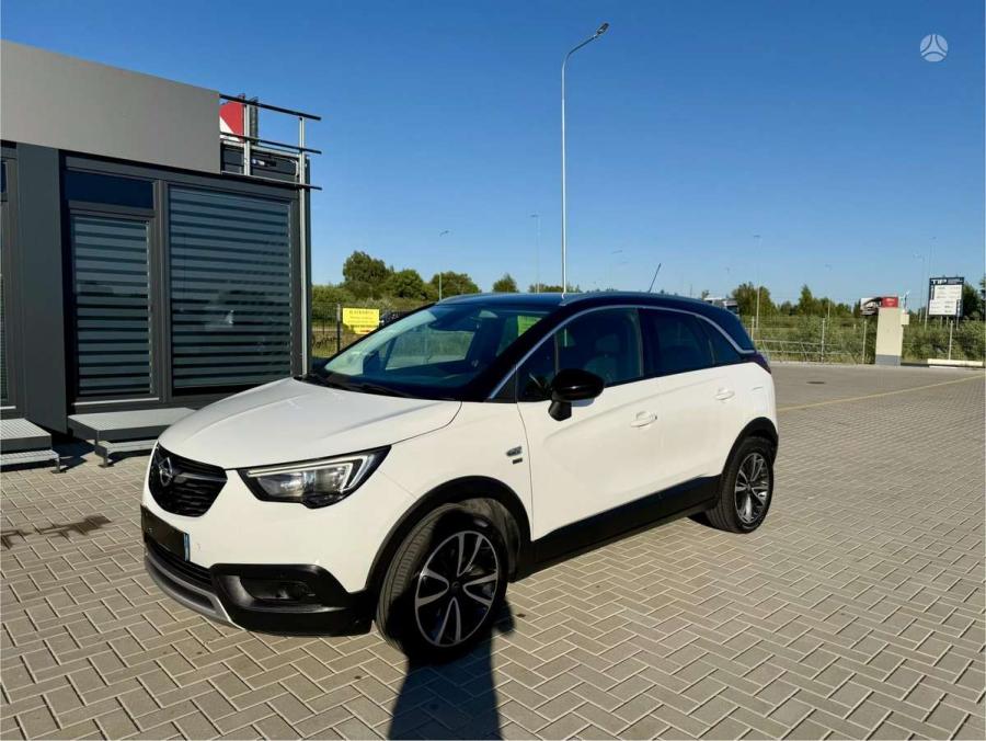 White Opel Crossland 2019 in Taurage, with an engine capacity of 1.20 L and mileage of 119 thousand km for 7500 €, photo 15 on AUTOMOTO.COM.LV