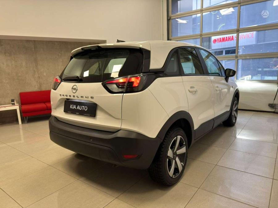 Balts Opel Crossland 2021 Viļņa, ar dzinēja tilpumu 1.20 L un nobraukumu 27 tūkst. km par 12900 €, foto 2 vietnē AUTOMOTO.COM.LV