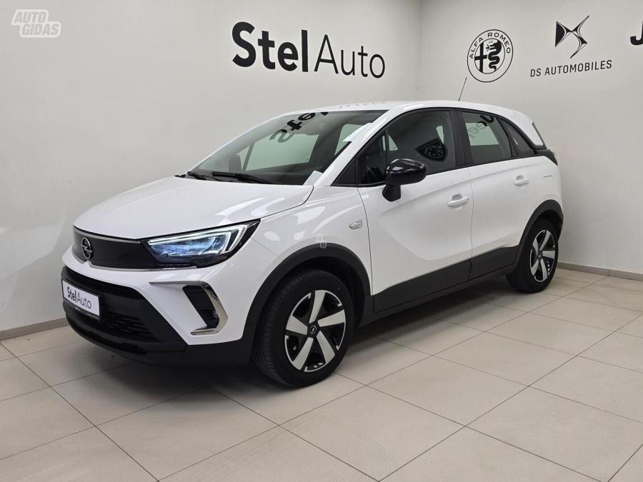 Balts Opel Crossland 2021 Viļņa, ar dzinēja tilpumu 1.20 L un nobraukumu 72 tūkst. km par 11900 €, foto 1 vietnē AUTOMOTO.COM.LV