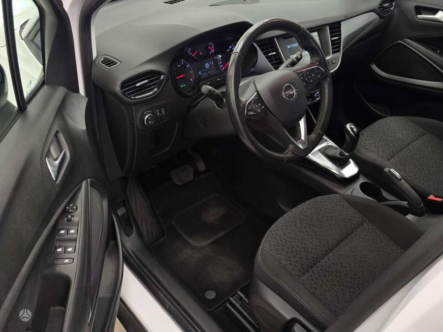 Белый Опель Crossland 2021 в Вильнюс, объемом двигателя 1.20 л и пробегом 79 тыс. км за 11490 €, фото 13 на AUTOMOTO.COM.LV