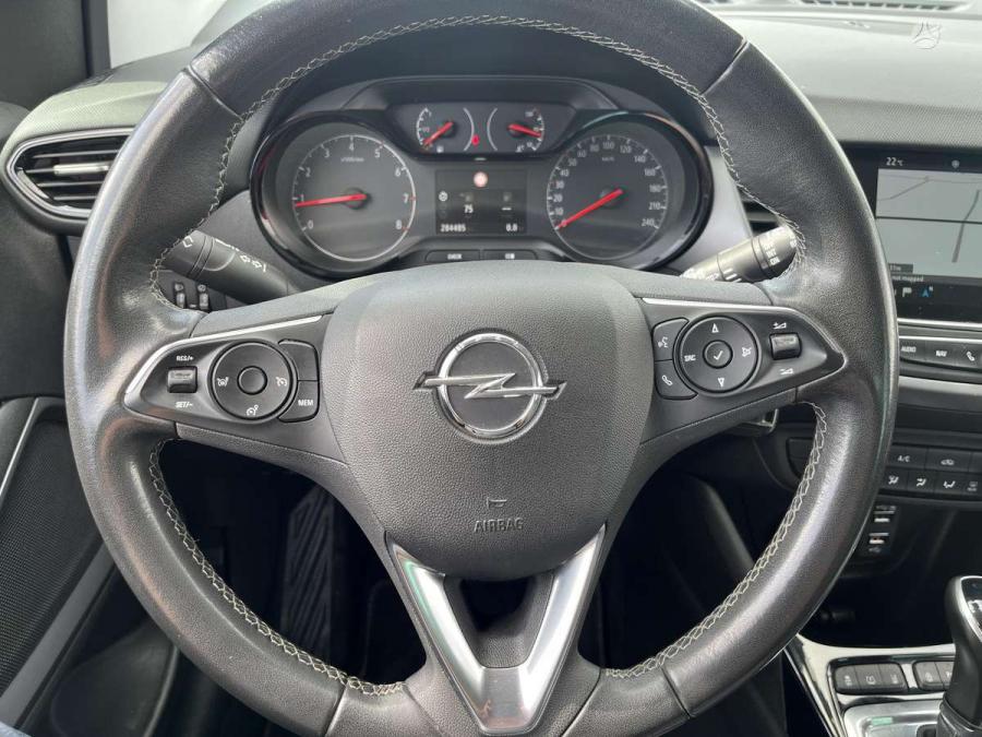 White Opel Crossland 2021 in Taurage, with an engine capacity of 1.50 L and mileage of 284 thousand km for 8300 €, photo 19 on AUTOMOTO.COM.LV