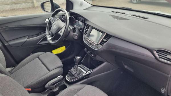 Balts Opel Crossland 2021 Tauragė, ar dzinēja tilpumu 1.20 L un nobraukumu 118 tūkst. km par 8300 €, foto 7 vietnē AUTOMOTO.COM.LV