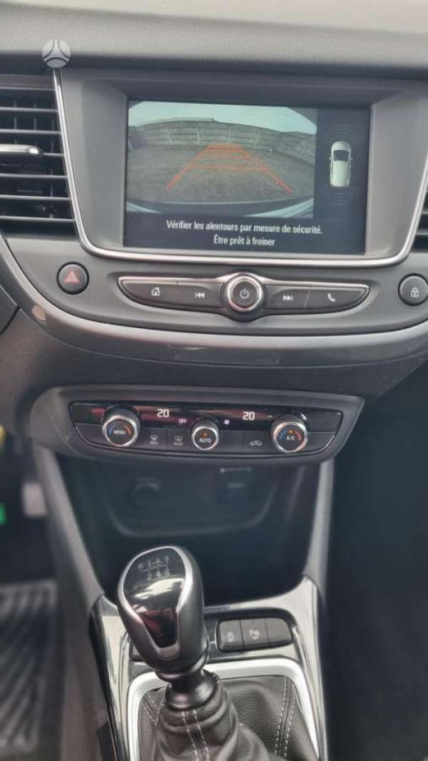 Balts Opel Crossland 2021 Tauragė, ar dzinēja tilpumu 1.20 L un nobraukumu 118 tūkst. km par 8300 €, foto 9 vietnē AUTOMOTO.COM.LV