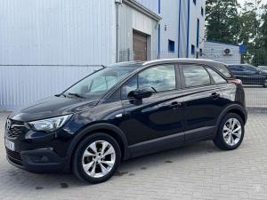 Melns Opel Crossland X 2017 Tauragė, ar dzinēja tilpumu 1.56 L un nobraukumu 168 tūkst. km par 6950 €, foto  vietnē AUTOMOTO.COM.LV