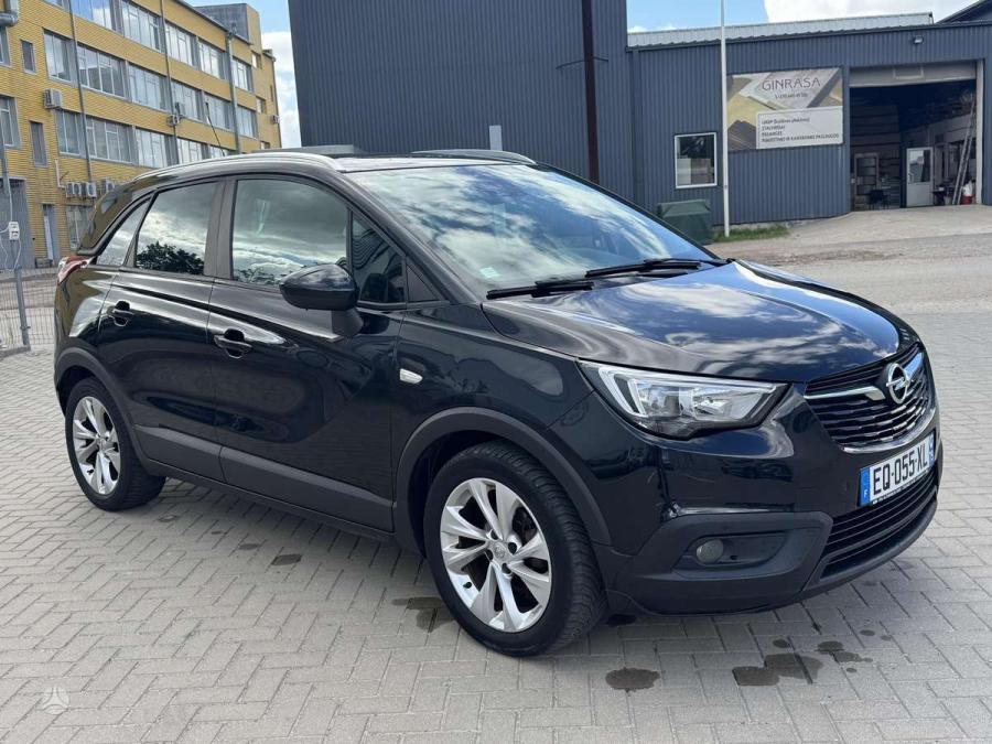 Melns Opel Crossland X 2017 Tauragė, ar dzinēja tilpumu 1.56 L un nobraukumu 168 tūkst. km par 6950 €, foto 3 vietnē AUTOMOTO.COM.LV