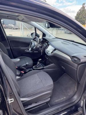 Melns Opel Crossland X 2017 Tauragė, ar dzinēja tilpumu 1.56 L un nobraukumu 168 tūkst. km par 6950 €, foto 8 vietnē AUTOMOTO.COM.LV