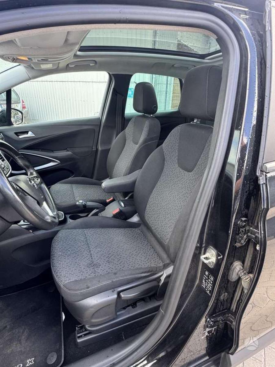 Melns Opel Crossland X 2017 Tauragė, ar dzinēja tilpumu 1.56 L un nobraukumu 168 tūkst. km par 6950 €, foto 11 vietnē AUTOMOTO.COM.LV