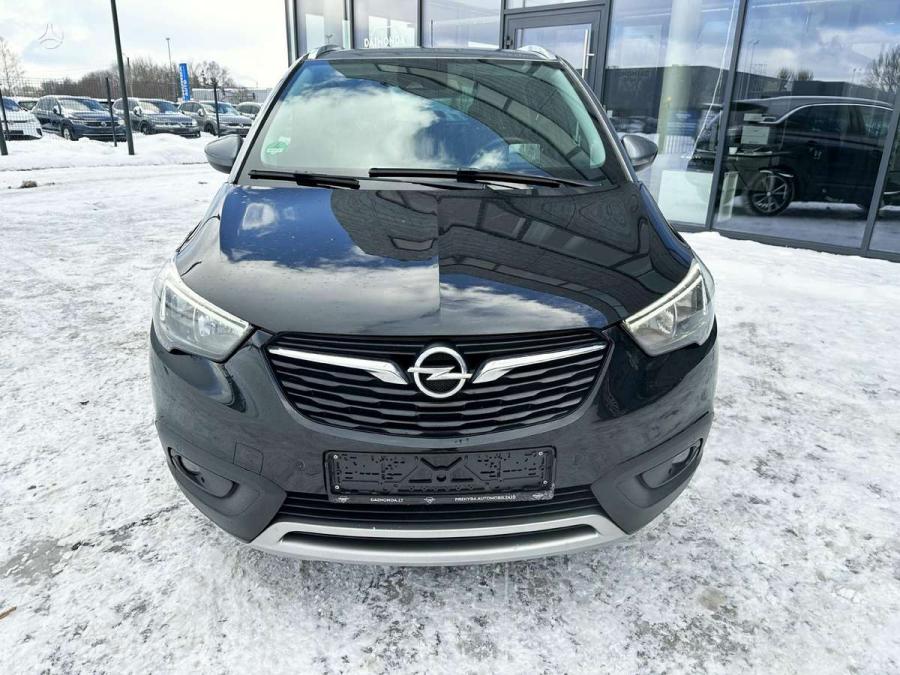 Melns Opel Crossland X 2018 Kauņa, ar dzinēja tilpumu 1.20 L un nobraukumu 152 tūkst. km par 6900 €, foto 2 vietnē AUTOMOTO.COM.LV