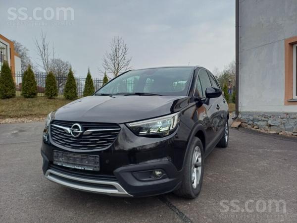 Черный Опель Crossland X 2018 в Валмиера, объемом двигателя 1.60 л и пробегом 185 тыс. км за 8500 €, фото 1 на AUTOMOTO.COM.LV