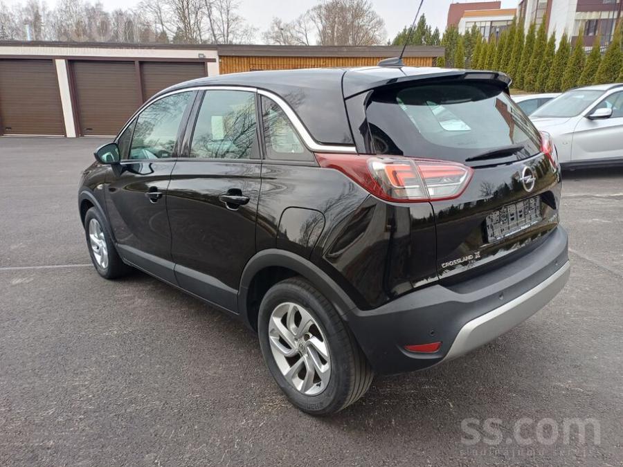 Черный Опель Crossland X 2018 в Валмиера, объемом двигателя 1.60 л и пробегом 185 тыс. км за 8500 €, фото 7 на AUTOMOTO.COM.LV