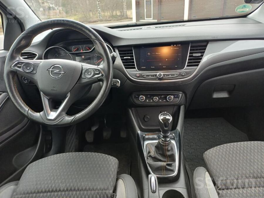 Черный Опель Crossland X 2018 в Валмиера, объемом двигателя 1.60 л и пробегом 185 тыс. км за 8500 €, фото 11 на AUTOMOTO.COM.LV