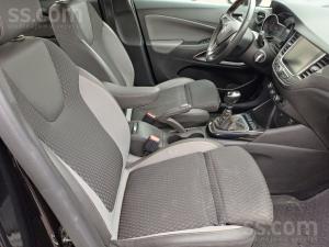 Черный Опель Crossland X 2018 в Валмиера, объемом двигателя 1.60 л и пробегом 185 тыс. км за 8500 €, фото 12 на AUTOMOTO.COM.LV