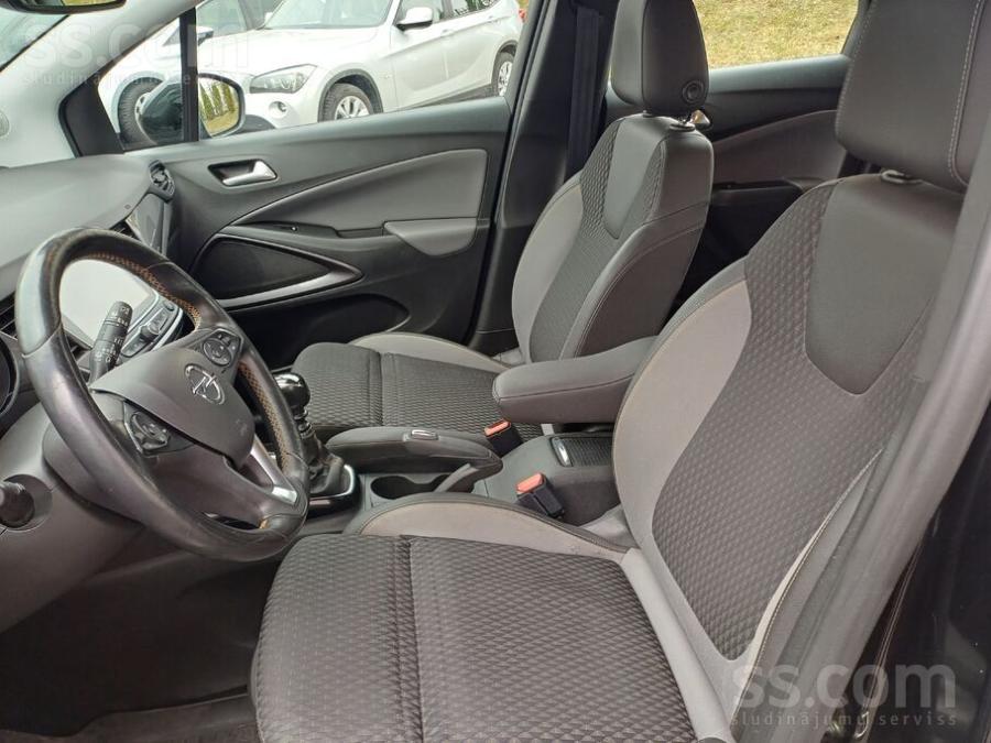 Черный Опель Crossland X 2018 в Валмиера, объемом двигателя 1.60 л и пробегом 185 тыс. км за 8500 €, фото 14 на AUTOMOTO.COM.LV