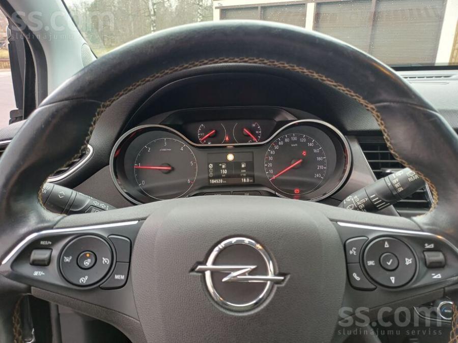 Черный Опель Crossland X 2018 в Валмиера, объемом двигателя 1.60 л и пробегом 185 тыс. км за 8500 €, фото 19 на AUTOMOTO.COM.LV