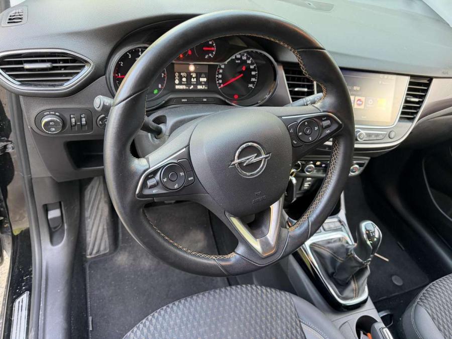 Черный Опель Crossland X 2018 в Таураге, объемом двигателя 1.20 л и пробегом 92 тыс. км за 8300 €, фото 12 на AUTOMOTO.COM.LV