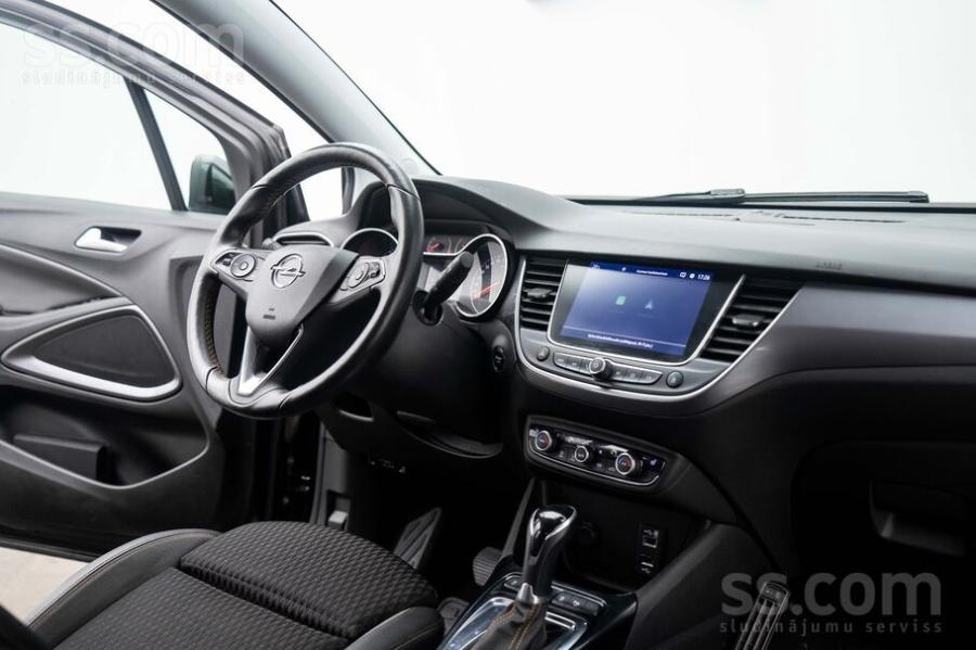 Melns Opel Crossland X 2018 Tallina, ar dzinēja tilpumu 1.20 L un nobraukumu 93 tūkst. km par 11999 €, foto 13 vietnē AUTOMOTO.COM.LV