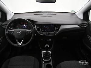 Black Opel Crossland X 2019 in Vilnius, with an engine capacity of 1.20 L and mileage of 117 thousand km for 9899 €, photo 3 on AUTOMOTO.COM.LV