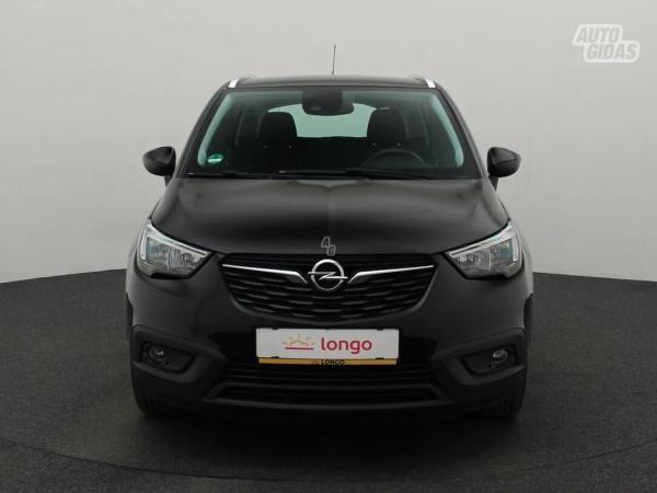 Black Opel Crossland X 2019 in Vilnius, with an engine capacity of 1.20 L and mileage of 117 thousand km for 9899 €, photo 3 on AUTOMOTO.COM.LV