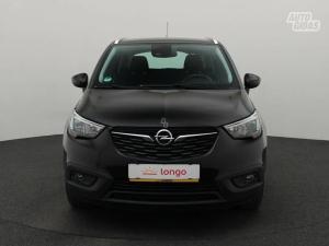 Black Opel Crossland X 2019 in Vilnius, with an engine capacity of 1.20 L and mileage of 117 thousand km for 9899 €, photo 4 on AUTOMOTO.COM.LV