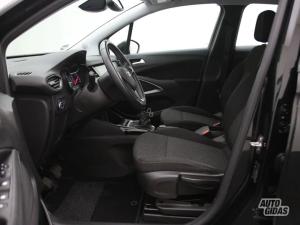 Black Opel Crossland X 2019 in Vilnius, with an engine capacity of 1.20 L and mileage of 117 thousand km for 9899 €, photo 5 on AUTOMOTO.COM.LV