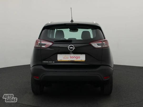 Black Opel Crossland X 2019 in Vilnius, with an engine capacity of 1.20 L and mileage of 117 thousand km for 9899 €, photo 5 on AUTOMOTO.COM.LV