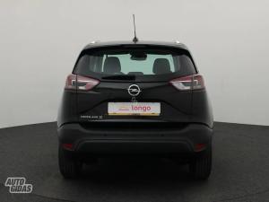 Black Opel Crossland X 2019 in Vilnius, with an engine capacity of 1.20 L and mileage of 117 thousand km for 9899 €, photo 6 on AUTOMOTO.COM.LV