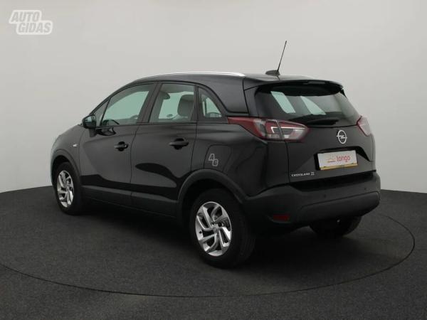 Black Opel Crossland X 2019 in Vilnius, with an engine capacity of 1.20 L and mileage of 117 thousand km for 9899 €, photo 7 on AUTOMOTO.COM.LV