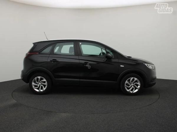 Black Opel Crossland X 2019 in Vilnius, with an engine capacity of 1.20 L and mileage of 117 thousand km for 9899 €, photo 9 on AUTOMOTO.COM.LV
