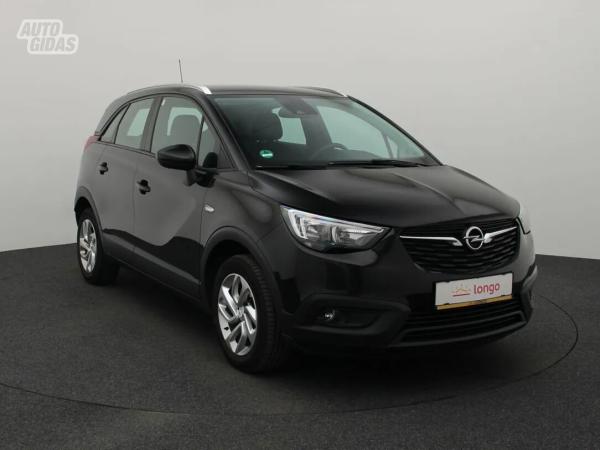 Black Opel Crossland X 2019 in Vilnius, with an engine capacity of 1.20 L and mileage of 117 thousand km for 9899 €, photo 10 on AUTOMOTO.COM.LV
